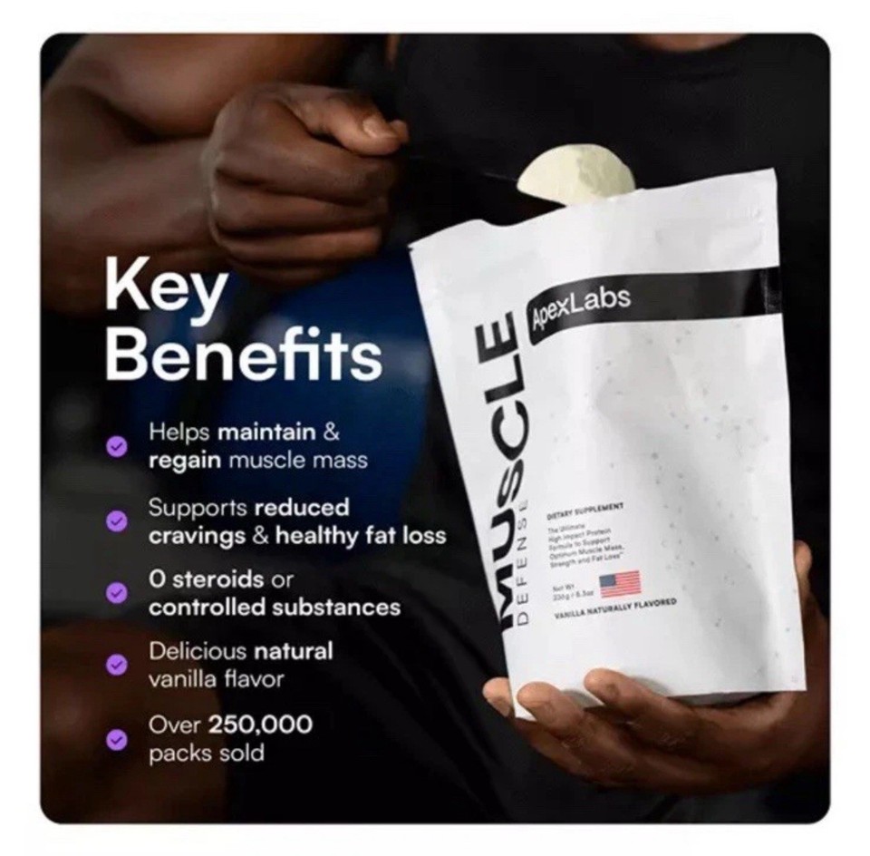 Muscle defense powder - Apex Labs vanilla flavor exp 12/2026 Brand 🆕 | eBay