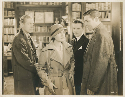 NORMA SHEARER CLARK GABLE RALPH MORGAN STRANGE INTERLUDE 1932 PHOTO ...