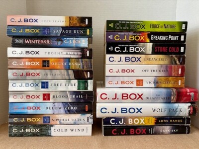 CJ BOX Lot Books 1-21 in JOE PICKETT Series (19 PB + 2 HC) List in ...
