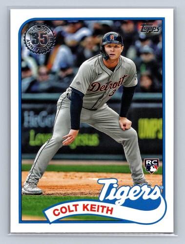 2024 Topps Update '89 Design #89US-13 Colt Keith Rookie Insert Detroit ...