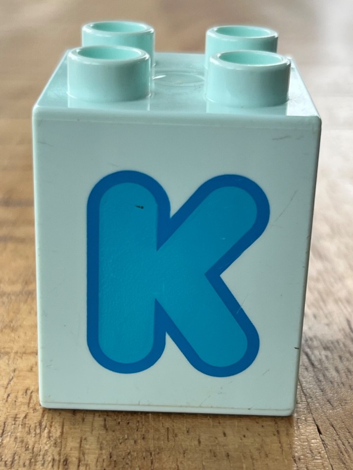 Lego Duplo U PICK 2X2X2 Letter Numbers Alphabet Single Replacement ...