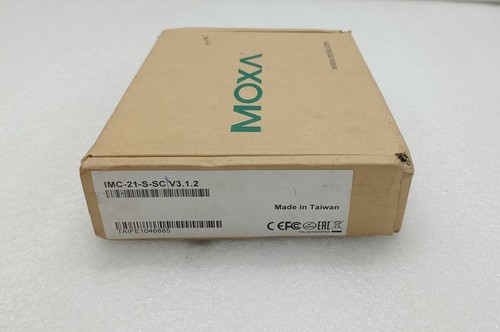 MOXA IMC-21-S-SC Ethernet-to-Fiber Media Converter Rev 3.1.2 | eBay UK