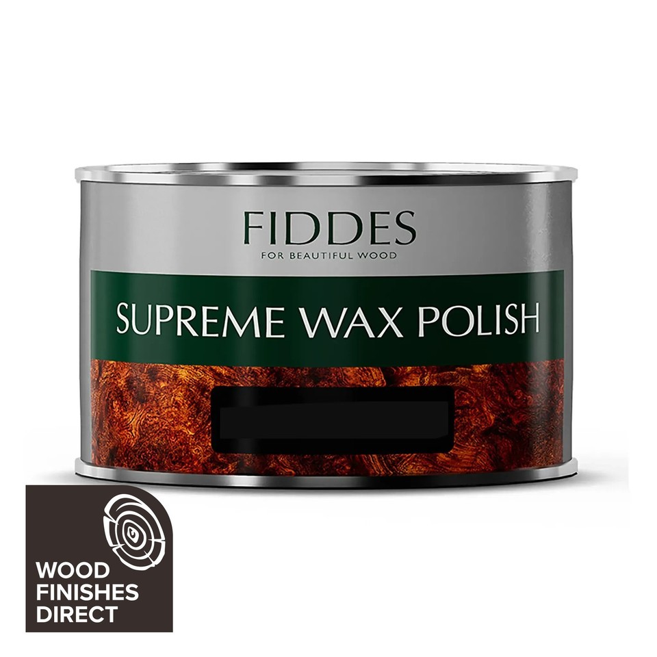 Fiddes Supreme Wax Polish - 400ml & 5L -All Colours- For Interior Wood ...