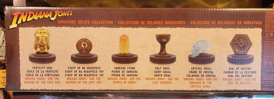Disney Parks Indiana Jones MINI Relics Collection New 2025 Sankara ...