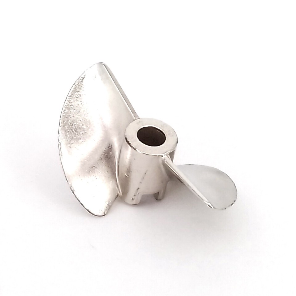 RC Boat Propeller 40mm 5mm P1.4 Metal Prop for RC Speed Boat VEE ...