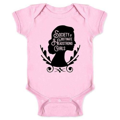 Society of Obstinate Headstrong Girls Jane Austen Baby Bodysuit | eBay