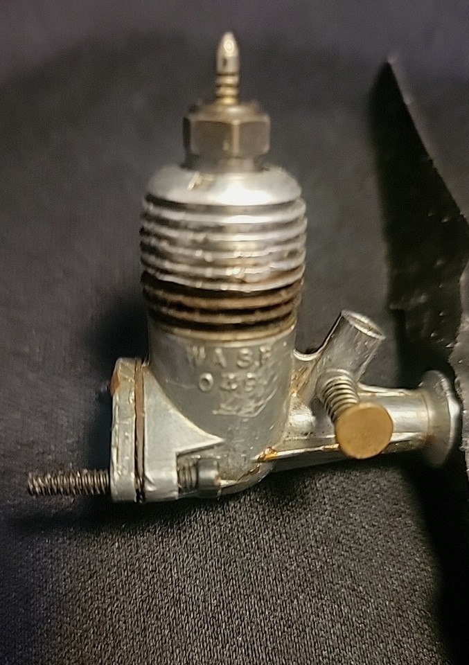 Atwood Wasp .049 with Vintage R/C airplane engine | eBay