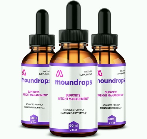 (3 Pack) Moundrops Weight Loss Drops for Burning Excess Fat & Boosting ...