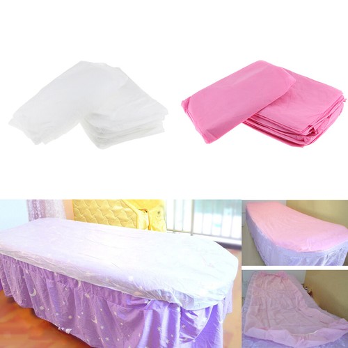 10 Waterproof Disposable SPA Bedsheet Spa Bed Table Cover Sheet 37.4 X ...