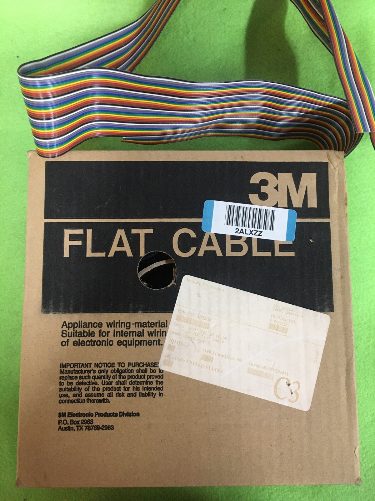 3M Scotchflex 3302/50 Flat Cable 50 FT NOS for sale online | eBay