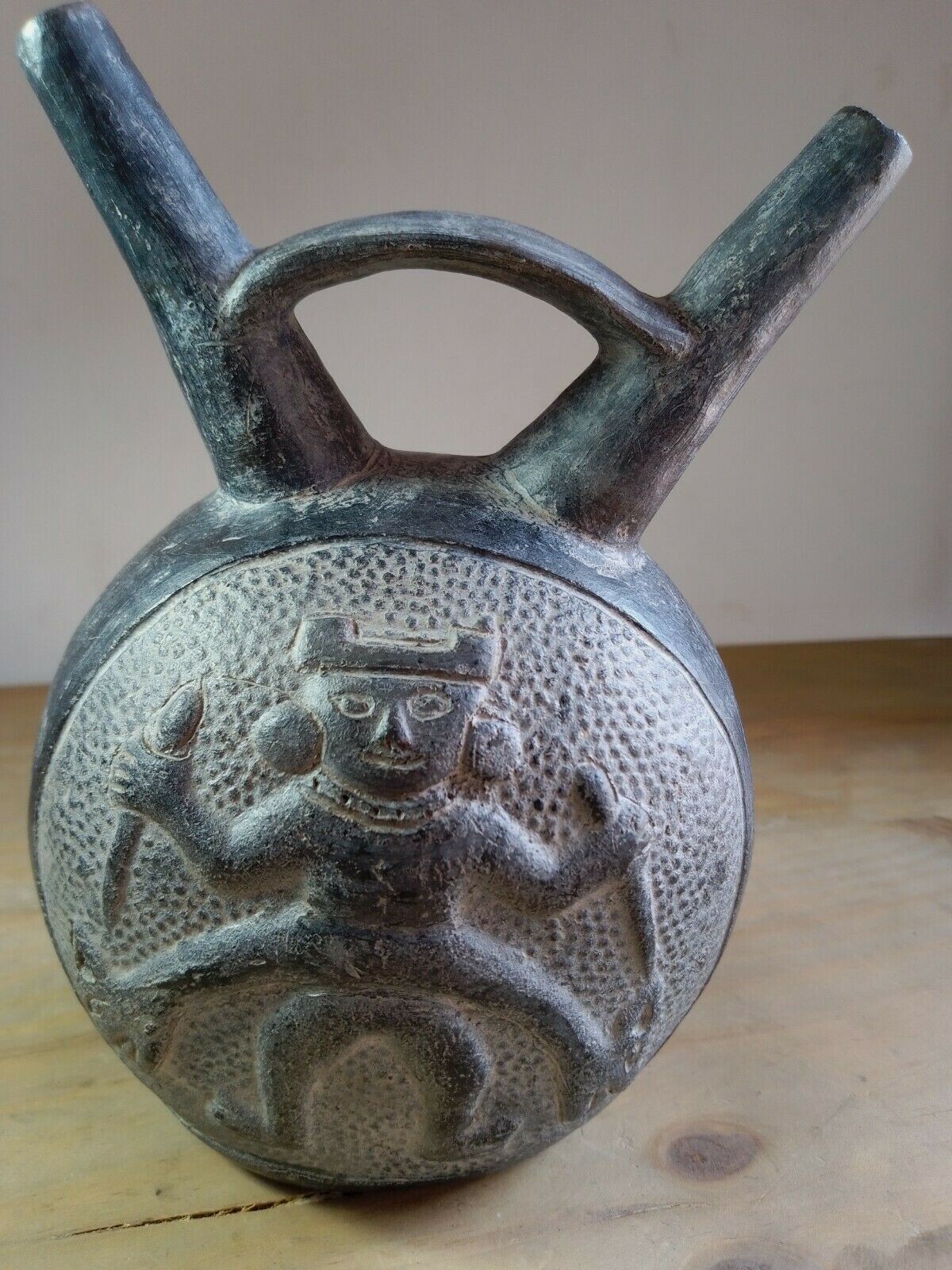 Peruvian Pre Columbian Chavin Style culture - Pottery - Huaco | eBay