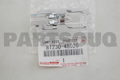 8123048020 Genuine Toyota LAMP ASSY, COURTESY, RH/LH 81230-48020 | eBay ...