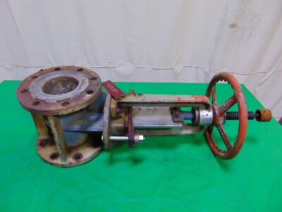 Rovalve 4" Stainless Steel Flanged Knife Gate Valve | eBay