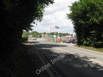 Photo 6x4 Eastbourne Road approaching site office of new house build ...