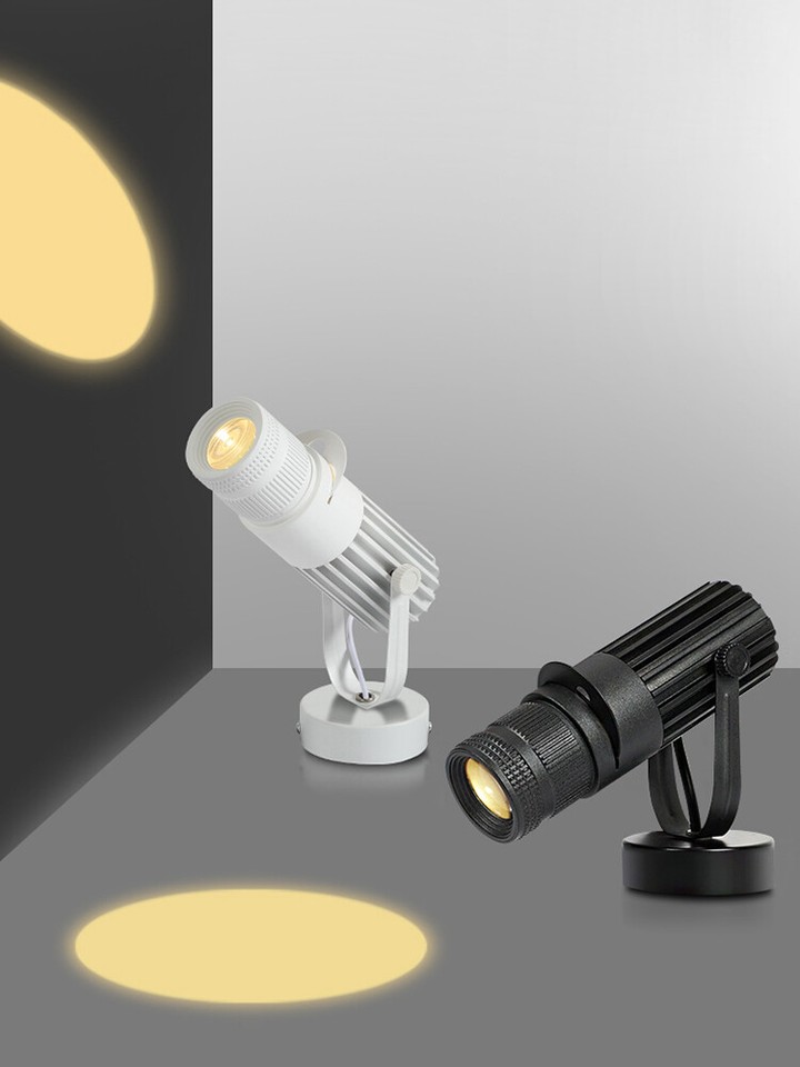 LED COB Ceiling Light Picture Spotlight Focus Lamp Adjustable Aperture ...