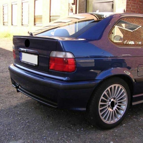 Für BMW E36 Compact Heck Spoiler Spoilerlippe Kofferraum Lippe ...