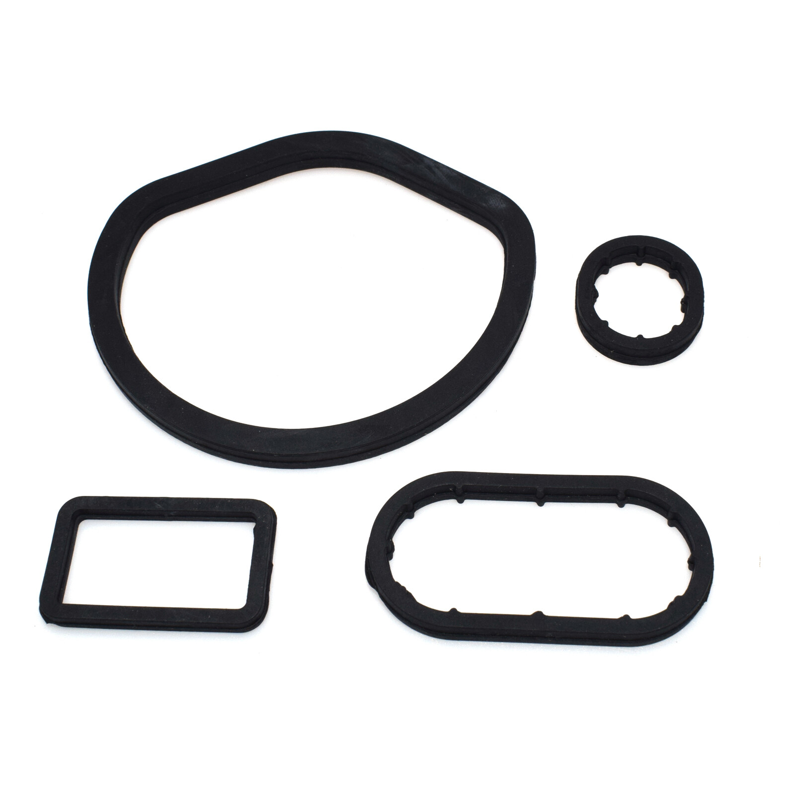 Oil Filter Housing Seals Kit 4pcs for Mercedes1121840061,1121840261 ...