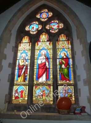 Photo 6x4 St John the Baptist, Findon: stained glass window (7) Findon ...