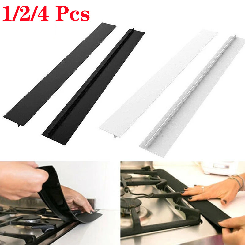 1-4pcs Kitchen Silicone Stove Counter Gap Seal Cover Heat Resistant ...