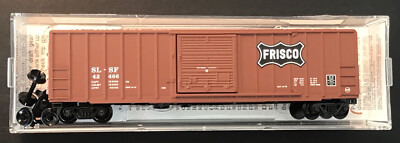 Micro-Trains N scale SLSF Frisco 50’ Boxcar, #25270, Rd #42466. NIB | eBay