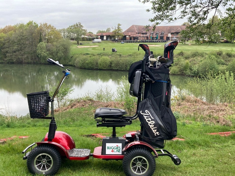 Single Seat Golf Buggy 36 hole Lithium With Disability/Mobility ...