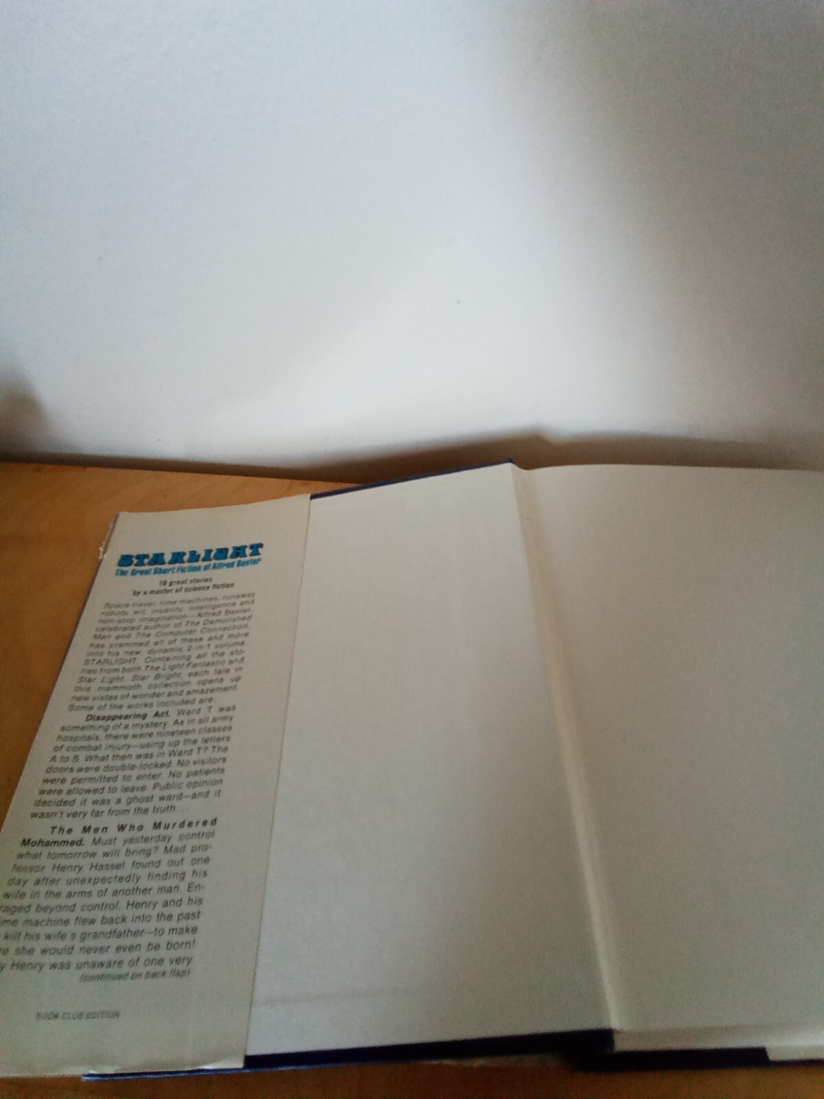 ALFRED BESTER-STARLIGHT---HC/DJ---BCE-1976-NELSON DOUBLEDAY | eBay UK