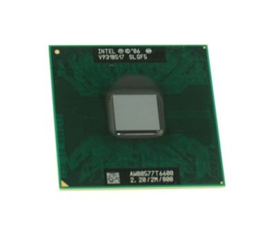 Intel Core 2 Duo T6600 2.2GHz 2Mb L2 Cache 800MHz CPU Processor SLGF5 ...