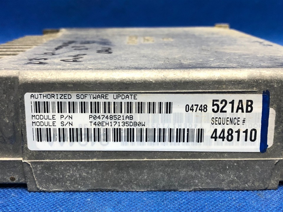 PROGRAMMED PLUG & PLAY 03 DODGE CARAVAN 3.3 ECU ECM PCM MODULE ...