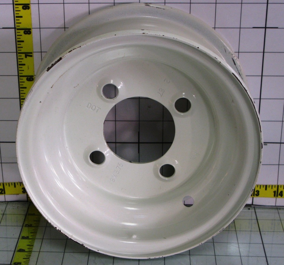 8x3.75 8" DOT Steel 4 lug Trailer Wheel Rim for 4.80-8/5.70-8 tire Vol ...