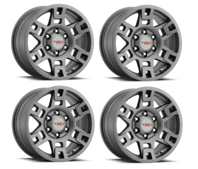 TACOMA 4RUNNER TRD PRO WHEELS MATTE GRAY PTR20-35110-GR PTR2035110BGR ...