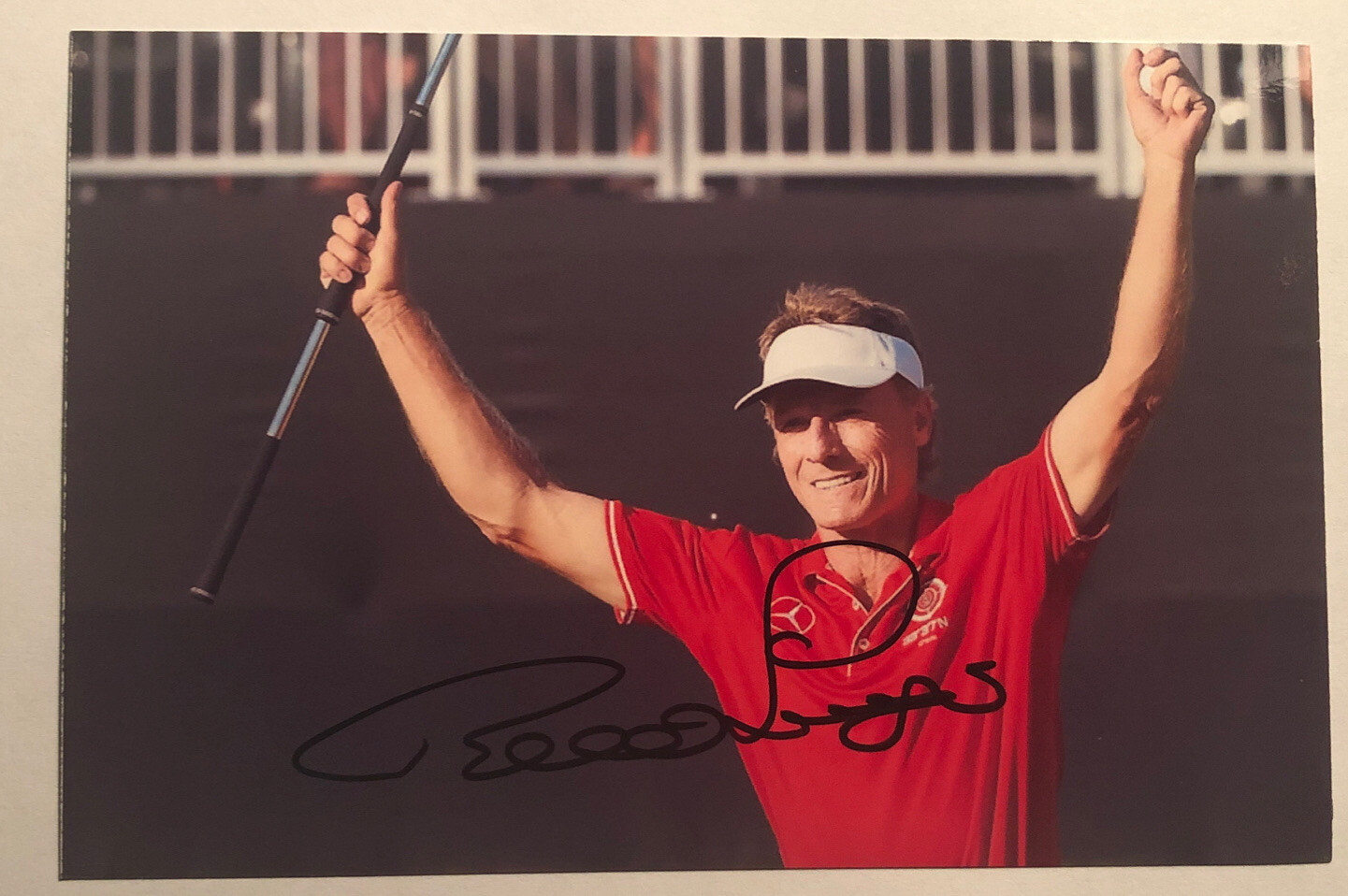BERNHARD LANGER Authentic Hand Signed Autograph 4x6 Photo | eBay