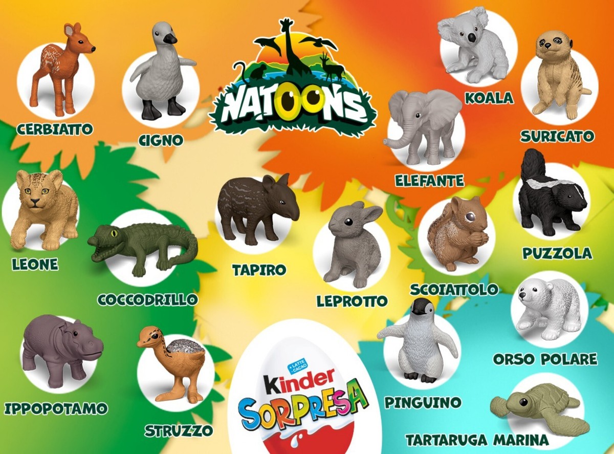 Natoons Kinder Surprise New Series For "Kinder Egg"