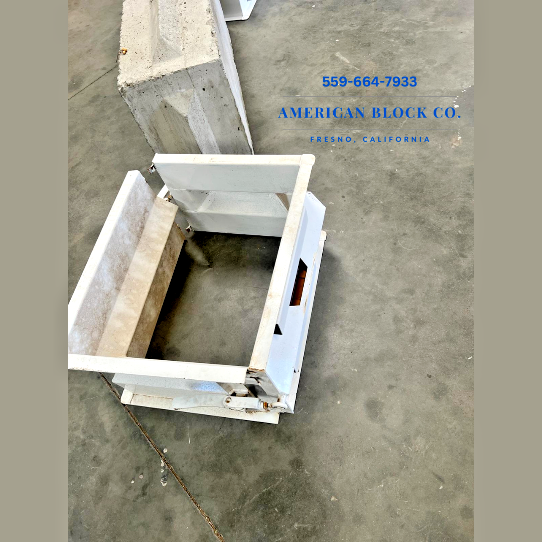 Heavy duty 2 piece steel concrete block forms | eBay