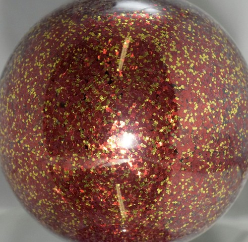 Festive Red Gold Metal Flake 1 LB .025 0.025 Paint Quality Guitar Hot ...