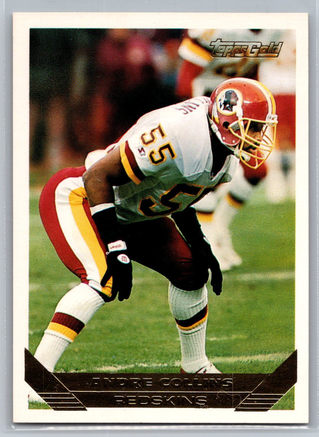 1993 Topps Gold Football #288 Andre Collins Washington Redskins | eBay