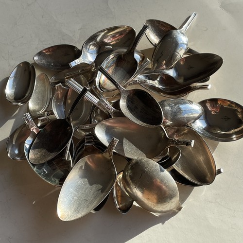 Spoon Bowls Spoon Parts For Crafts And Jewelry 50 Pcs. Vintage Silver ...