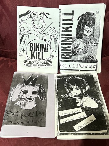 Riot Grrrl Revival: Collectible Zine Pack Featuring 4 ZINES by KATHLEEN ...