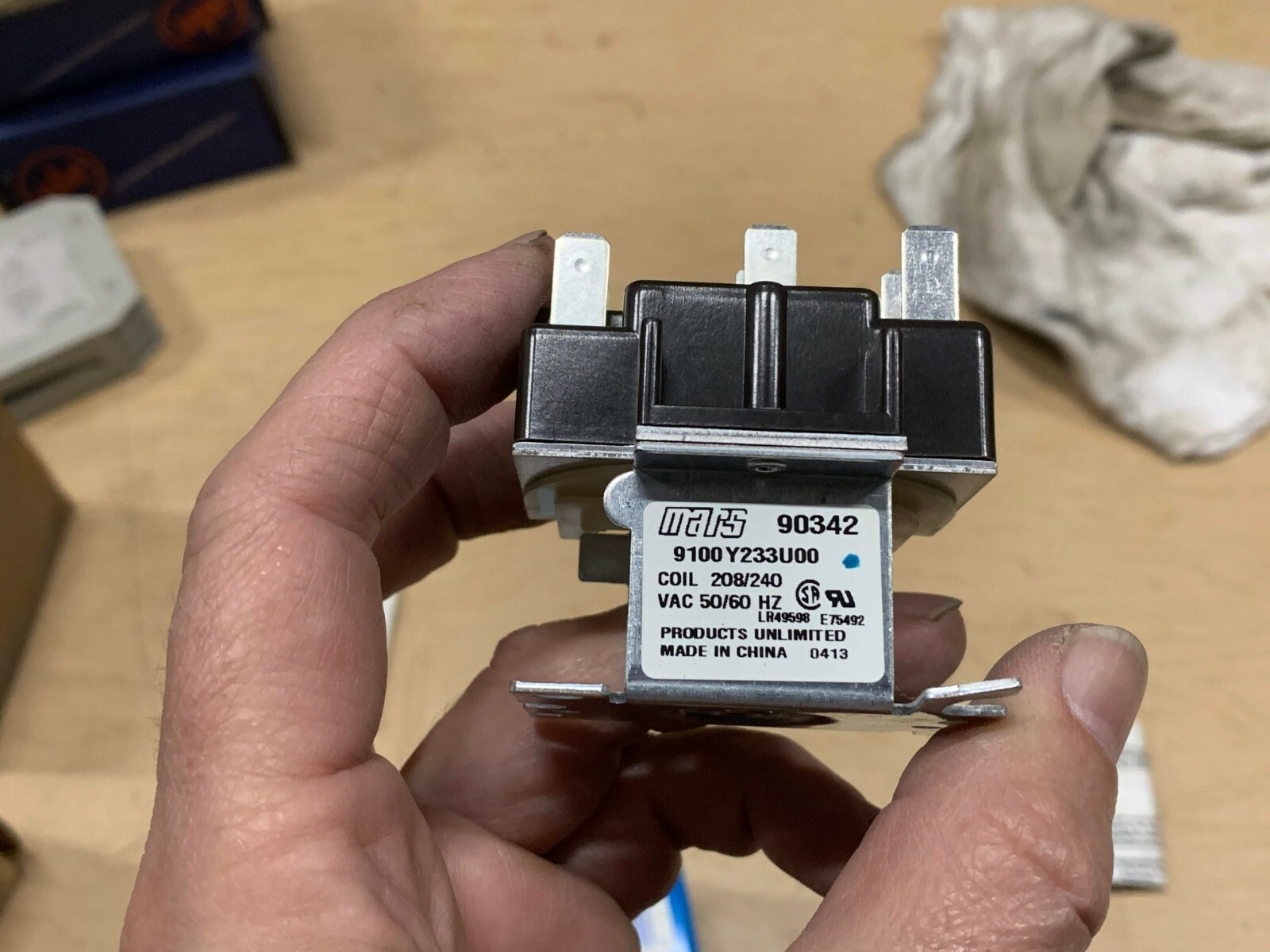 Mars Relay Switch 208/240V 2P P/N 90342 | eBay