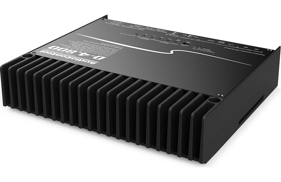 AUDIOCONTROL D-4.800 4 CHANNEL CAR AMPLIFIER DSP MATRIX DIGITAL SOUND ...