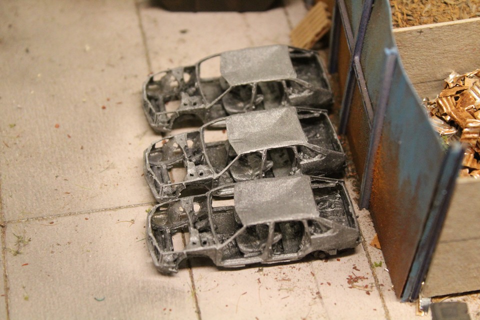 Scrap Car Gutted - SILVER - Pack of 3 | eBay UK