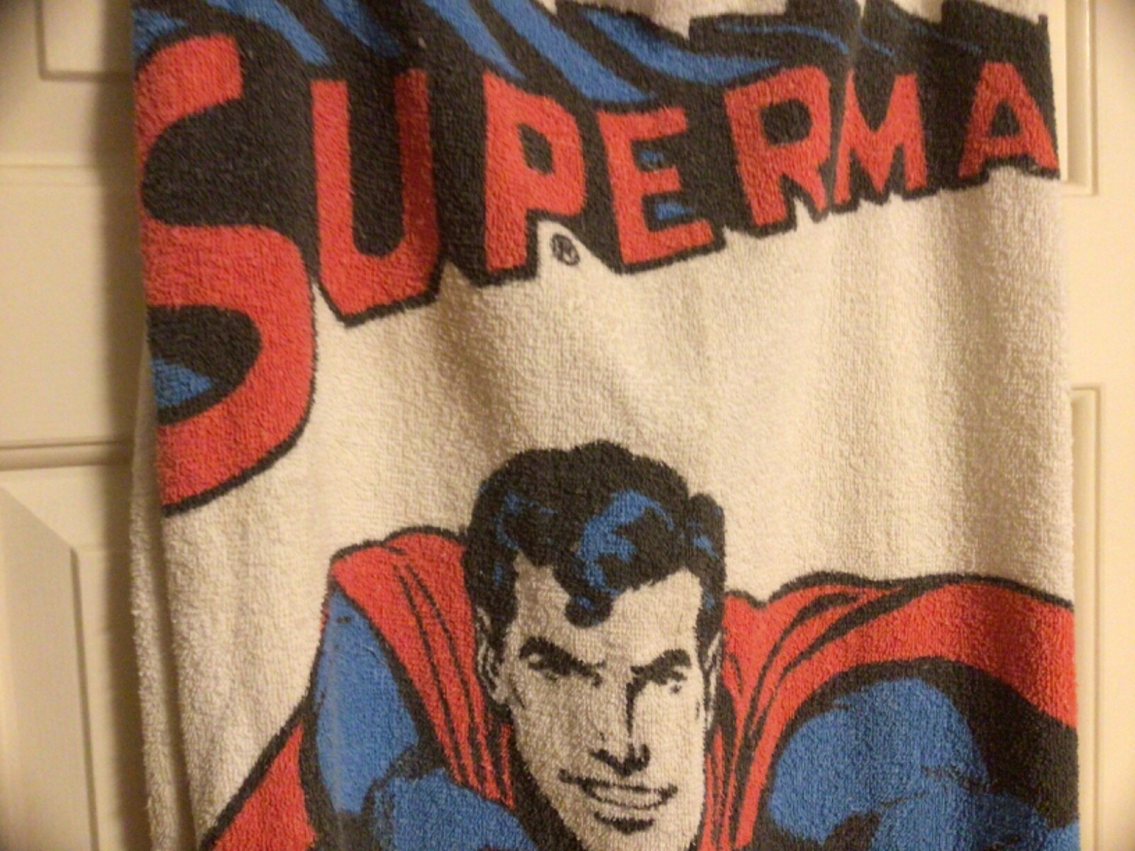 Superman Beach Towel Vintage 1978 Collectible See Description | eBay