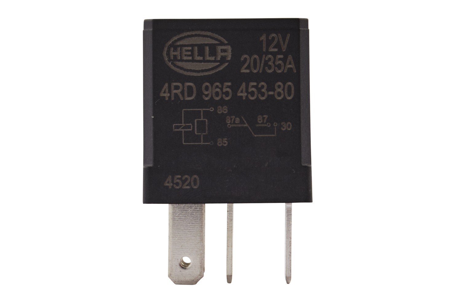 HELLA Relay, main current - 12V - 5-pin connector - 4RD965453-801 | eBay