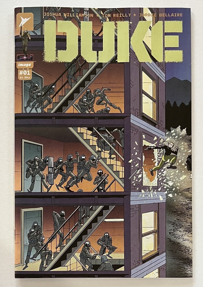 SET OF 3 • DUKE #1 G.I. Joe SET • 1:50 1:25 1:10 Variant • Skybound ...