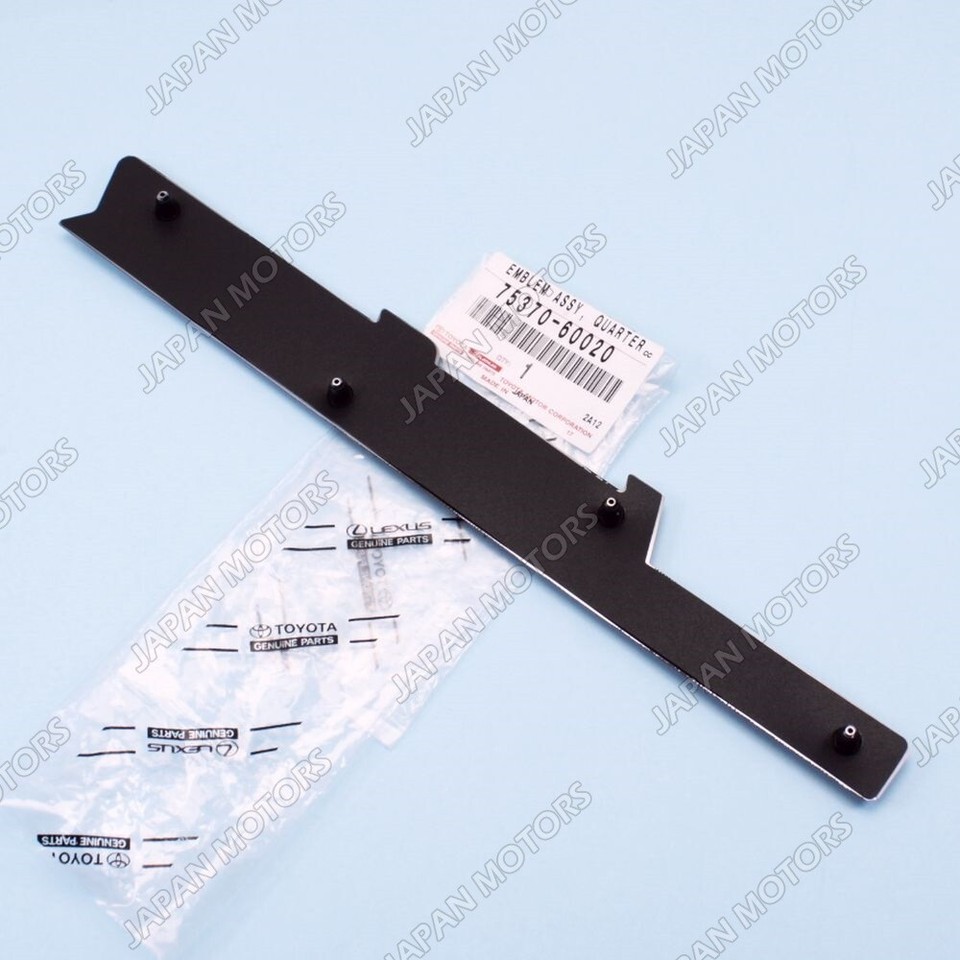 Genuine OEM Toyota Land Cruiser Badge Quarter Panel Emblem BJ60 FJ60 ...