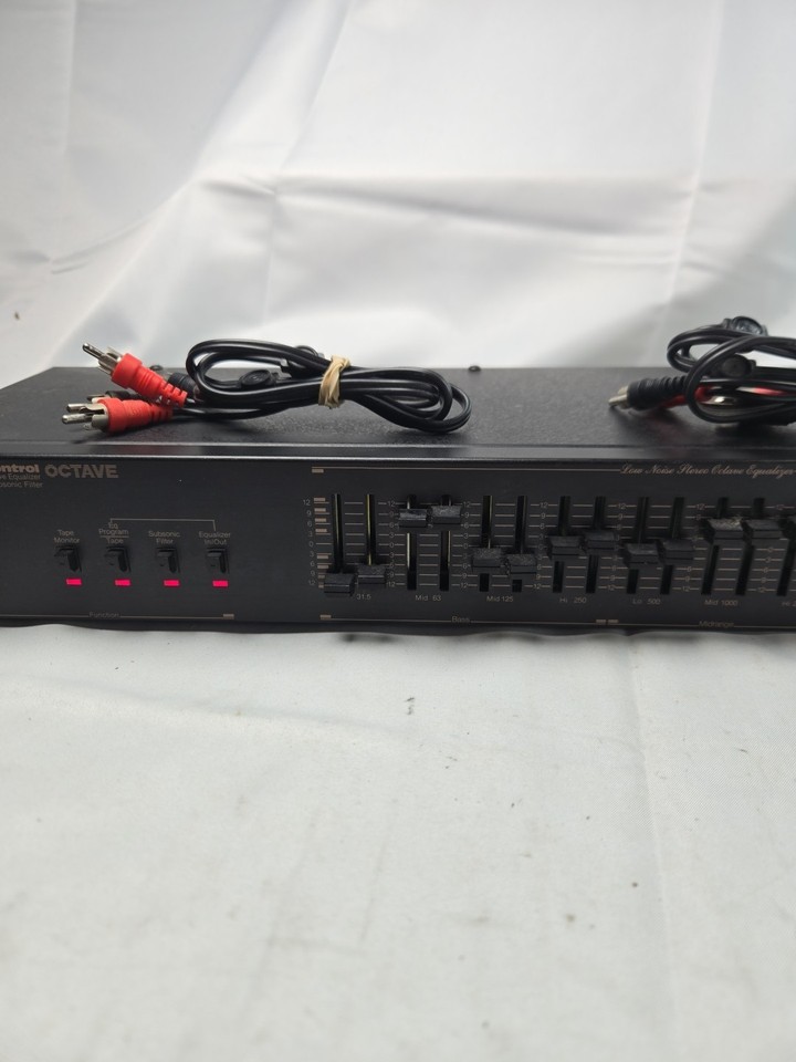Audio Control Octave Stereo Equalizer Subsonic Filter J30302 120 Vac 60 ...