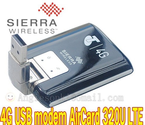 UNLOCKED SIERRA WIRELESS AIRCARD 320U LTE HSPA+ 4G MOBILE BROADBAND USB ...