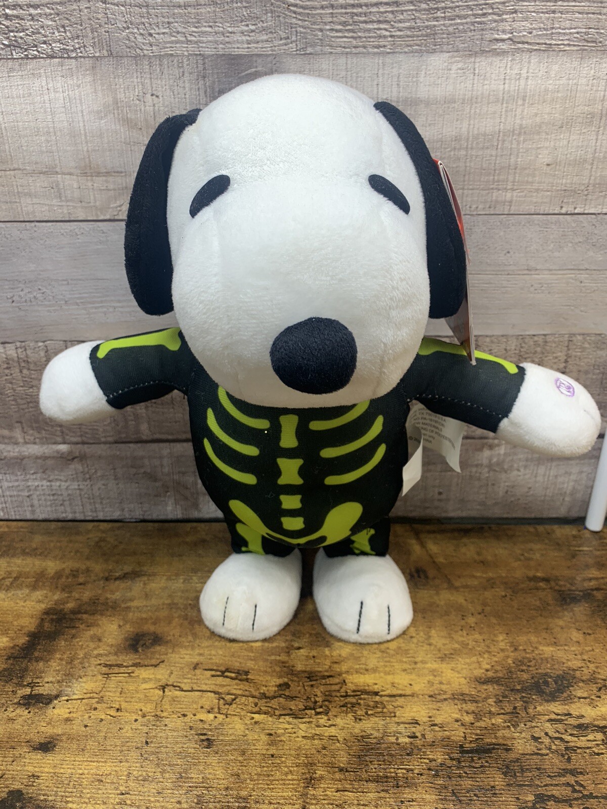 2020 Halloween Snoopy Skeleton Costume Animated Dancing Peanuts Sounds ...