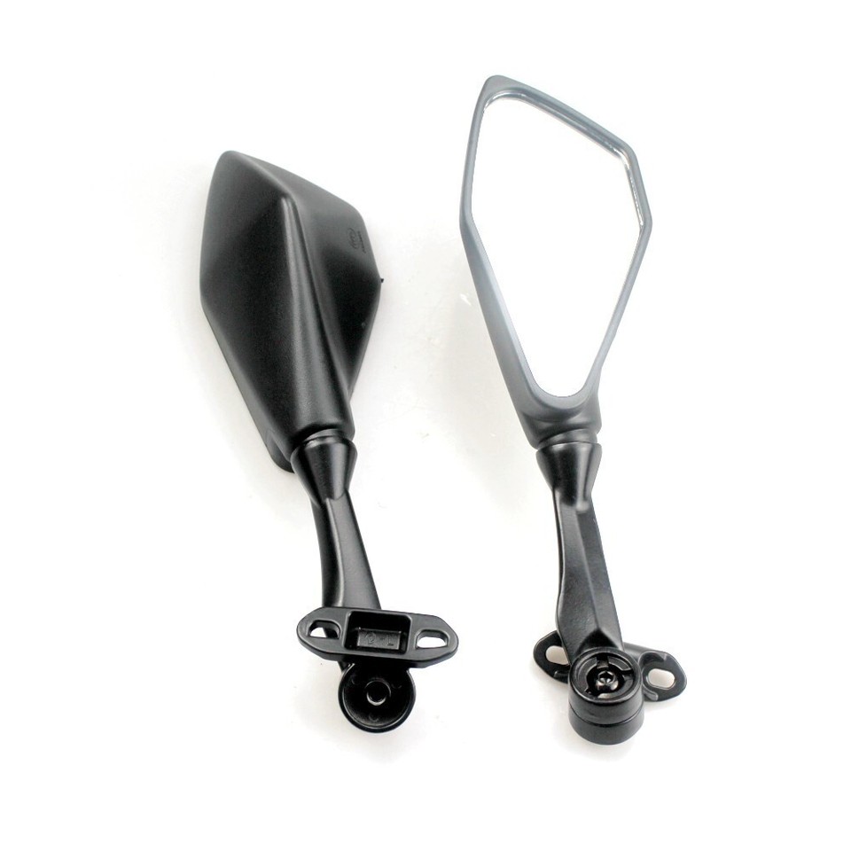 2pcs Motorcycle Mirrors RearView Mirror For Kawasaki Ninja 300 250 ZX ...