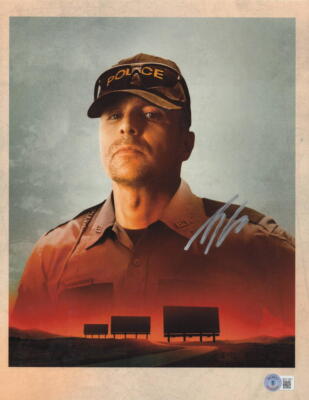 SAM ROCKWELL SIGNED 11X14 PHOTO THREE BILLBOARDS MISSOURI AUTOGRAPH ...
