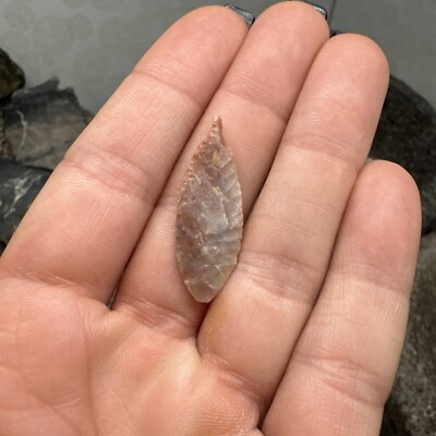 Neolithic & Paleolithic - Neolithic Serrated Blade Arrowheads